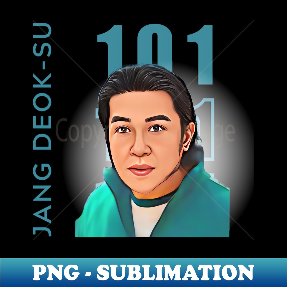 SQUID GAME Player 101 Jang Deok Su - Special Edition Sublima | Inspire Uplift