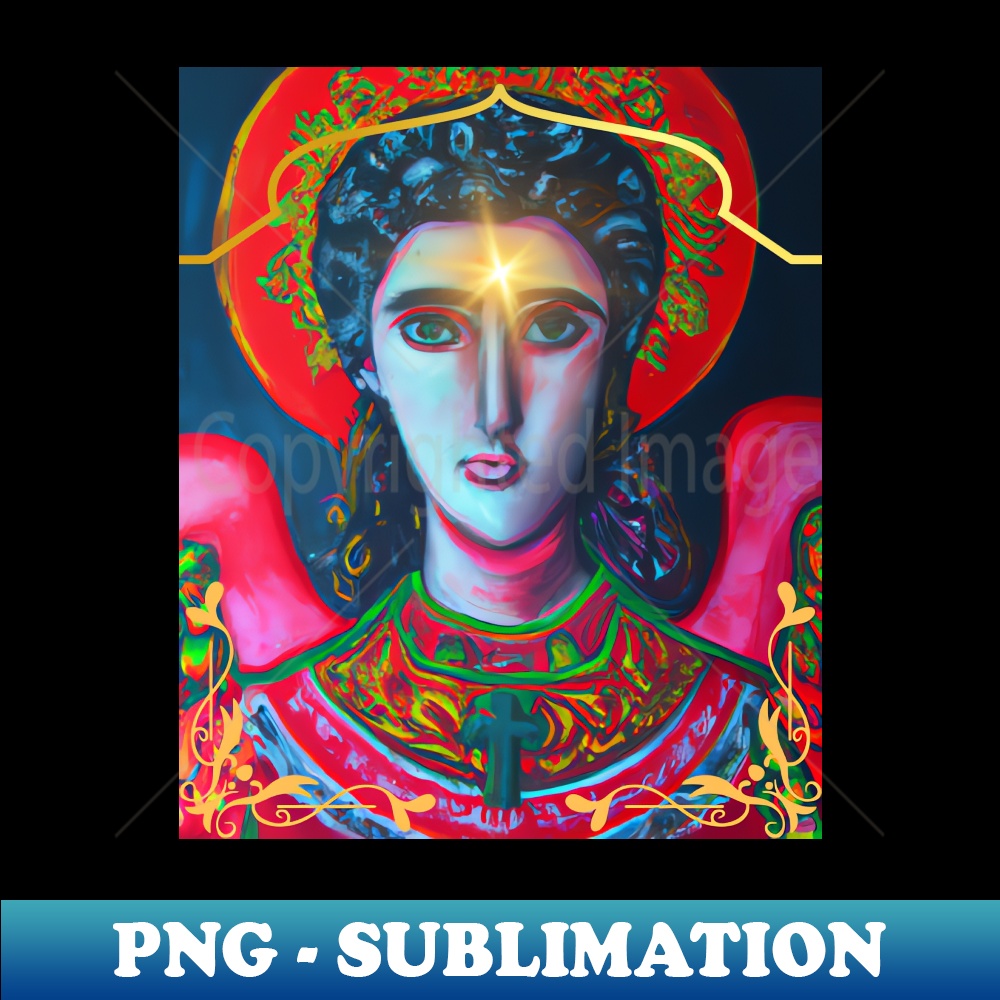 Saint Michael the Archangel - Exclusive PNG Sublimation Down | Inspire ...