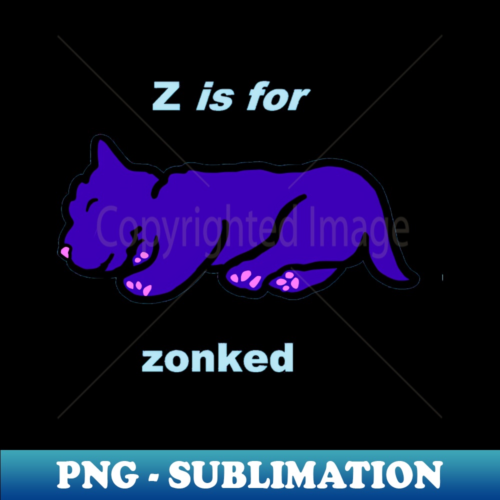 Z is for Zonked - Modern Sublimation PNG File - Unlock Vibra | Inspire ...