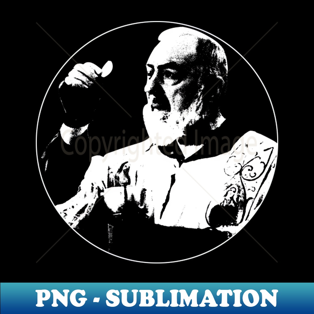 Padre Pio of Pietrelcina - High-Resolution PNG Sublimation F | Inspire ...