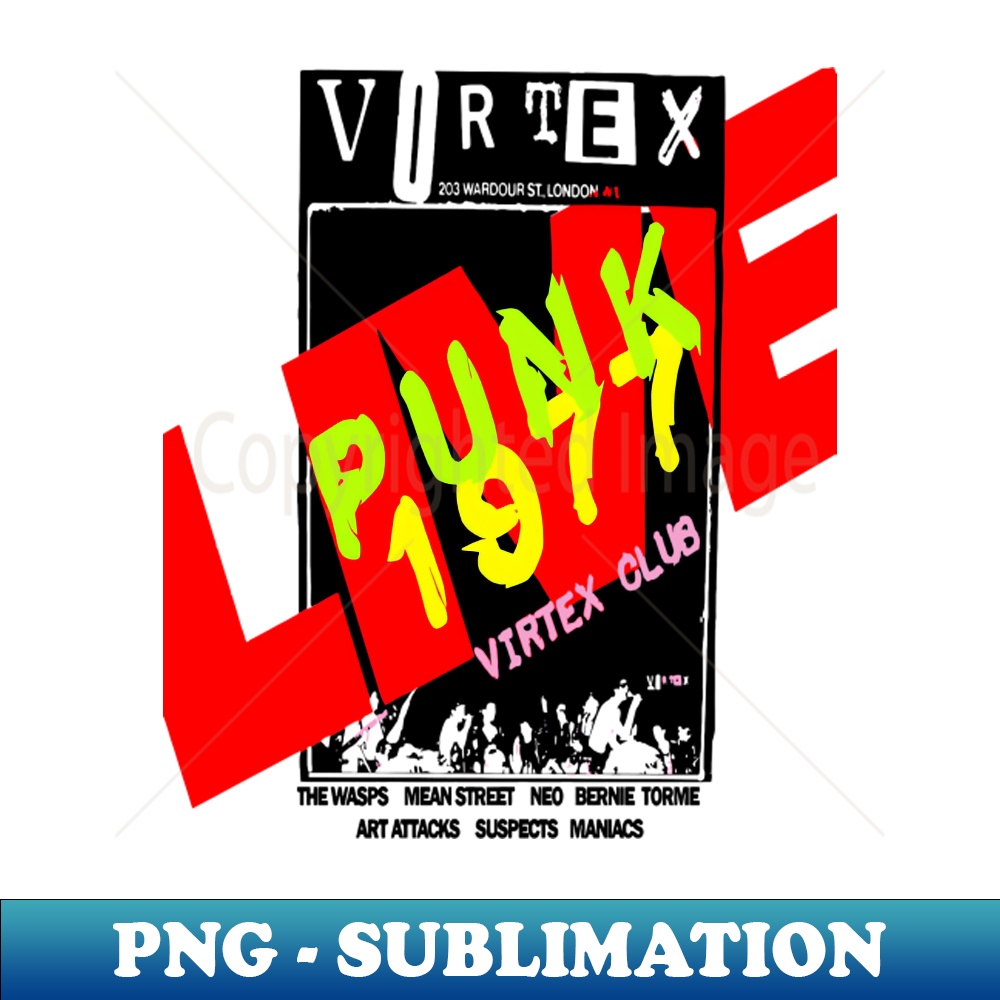 Punk rock at the club - Artistic Sublimation Digital File - | Inspire ...
