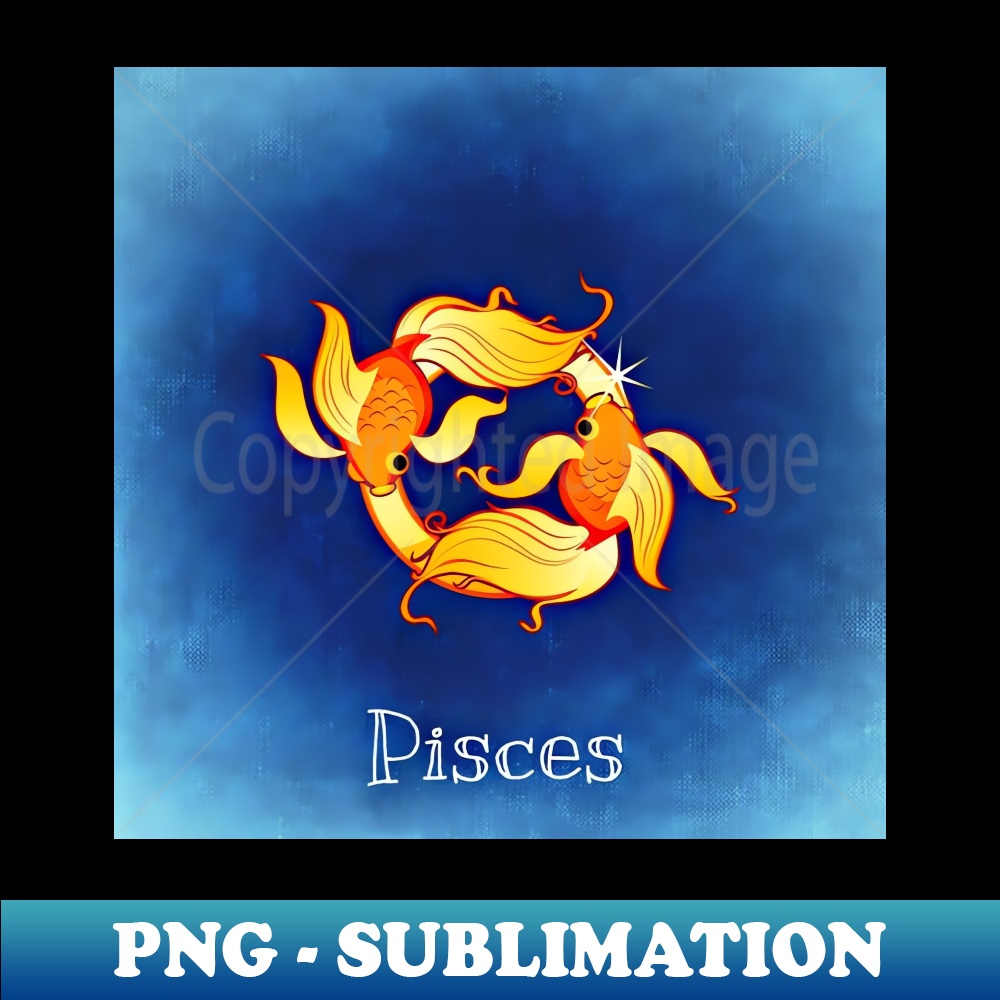 Pisces - PNG Transparent Digital Download File for Sublimati - Inspire ...