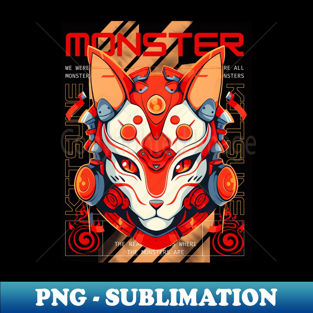 Mecha monster Mecha Kitsune - Special Edition Sublimation PN | Inspire ...