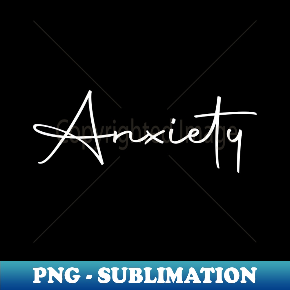 Mental Health Awareness - Anxiety - PNG Transparent Digital | Inspire ...