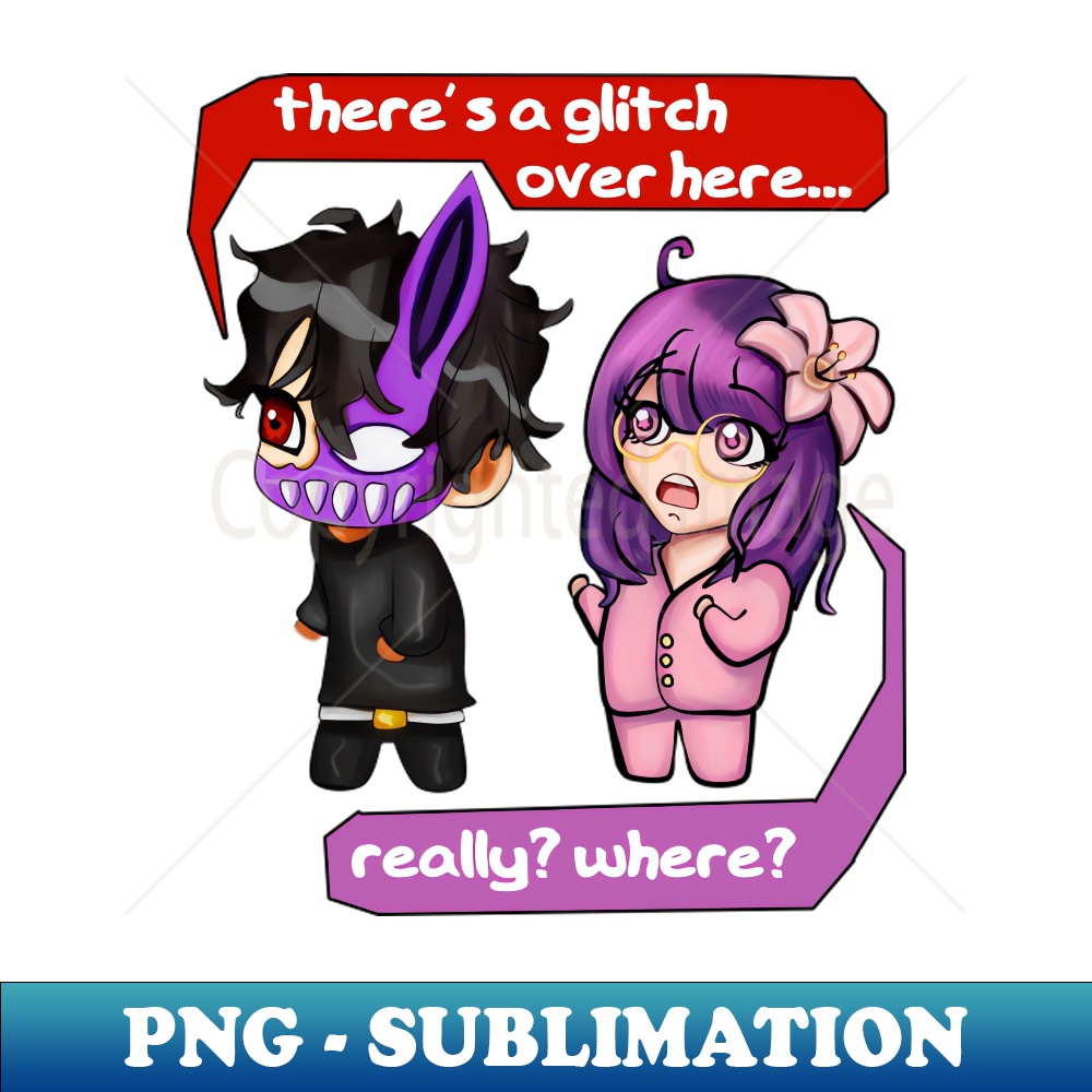 Corpse Husband and Lilypichu Chibi - Retro PNG Sublimation D | Inspire ...