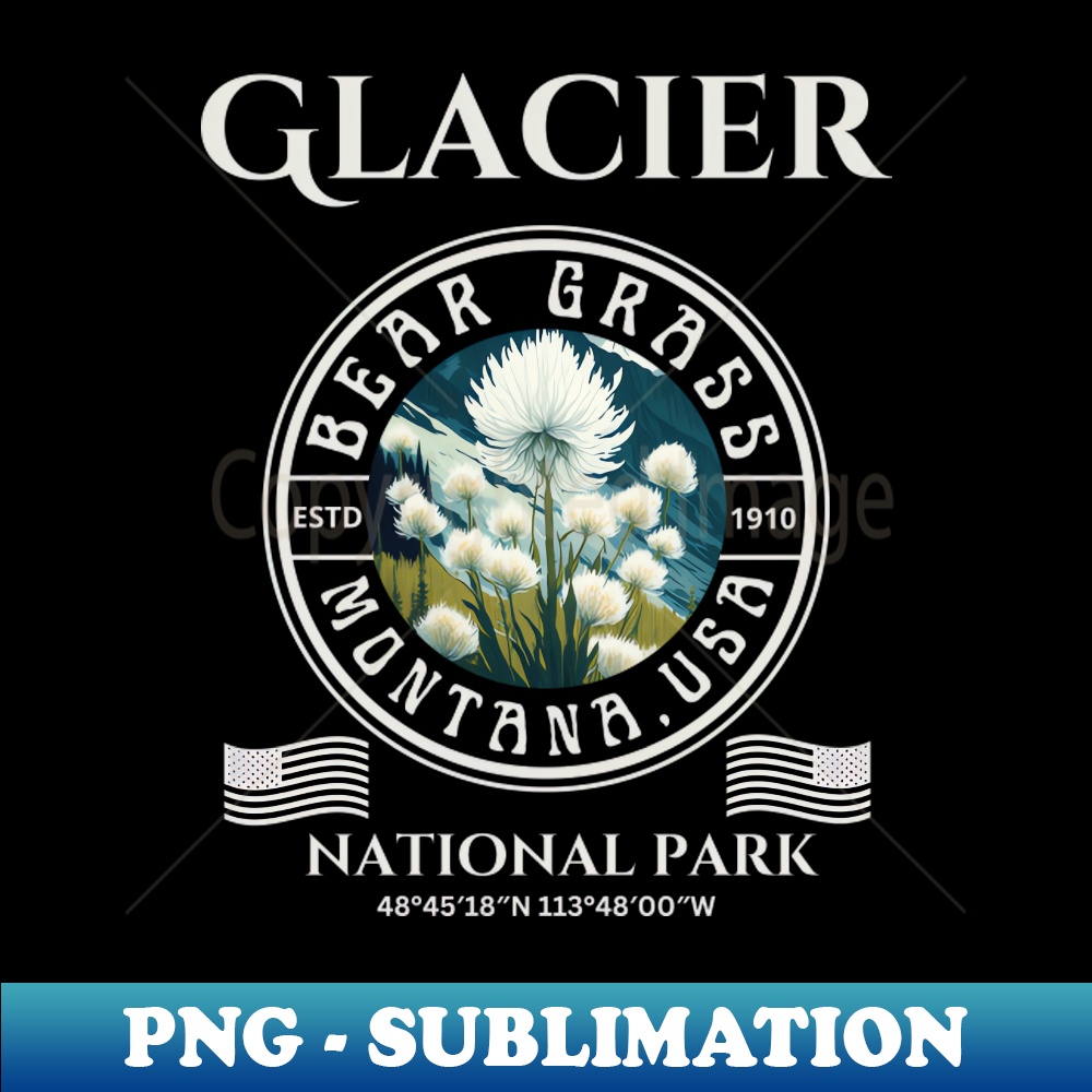 Glacier National Park Montana US - PNG Transparent Digital D | Inspire ...