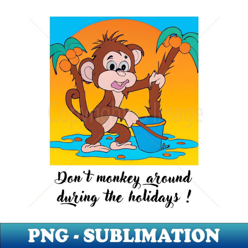 Dont monkey around during the holidays - PNG Transparent Sub | Inspire ...