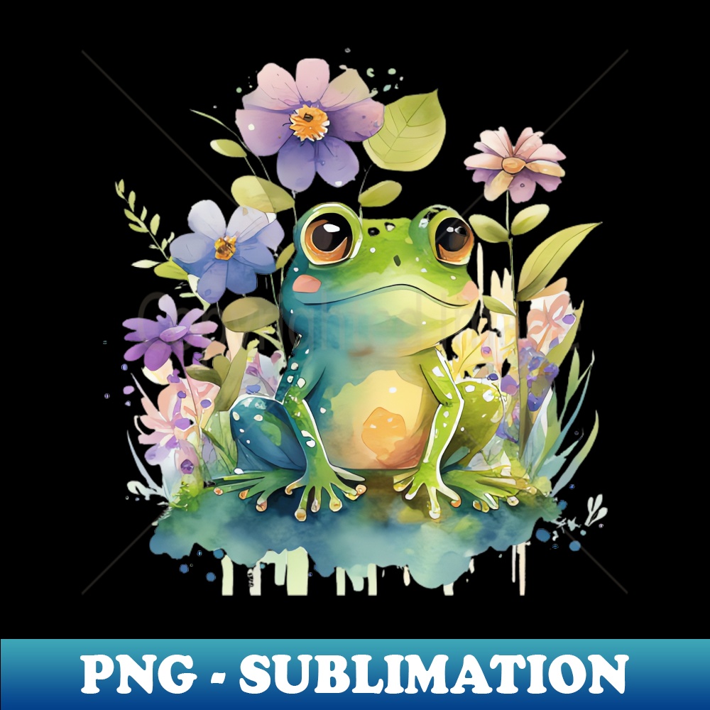 Cute Cottagecore Aesthetic Frog and Flowers - Aesthetic Subl | Inspire ...
