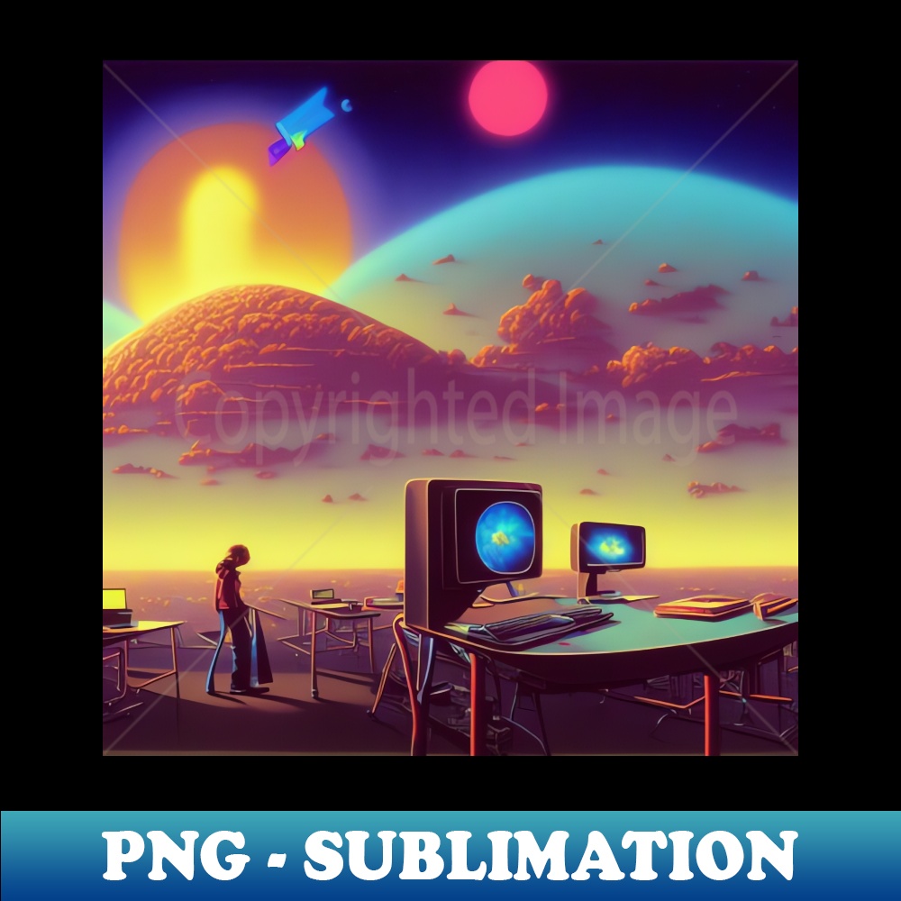Sun Computer Science - PNG Sublimation Digital Download - Pe | Inspire ...