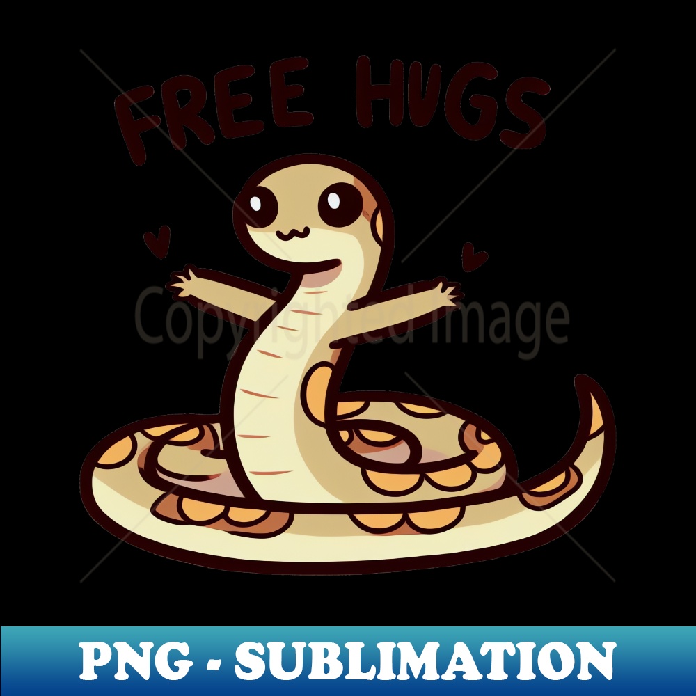 Free Hugs Snake - Elegant Sublimation PNG Download - Fashion | Inspire ...