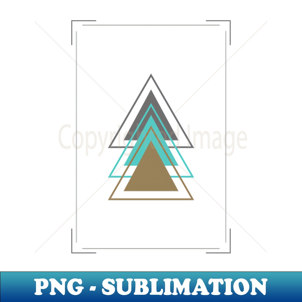 Colorfull triangle - PNG Sublimation Digital Download - Capt | Inspire ...