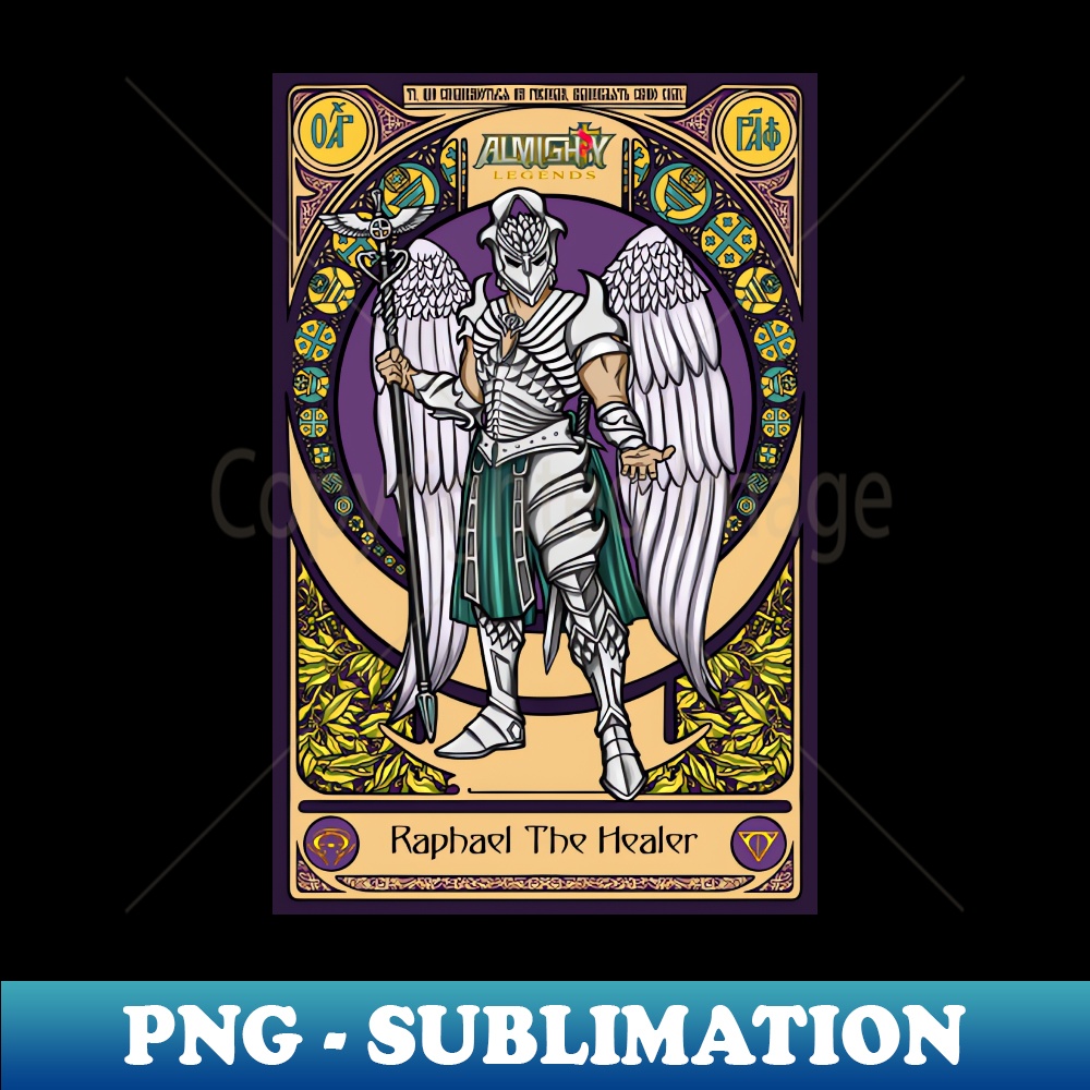 Raphael the Healer - High-Resolution PNG Sublimation File - | Inspire ...
