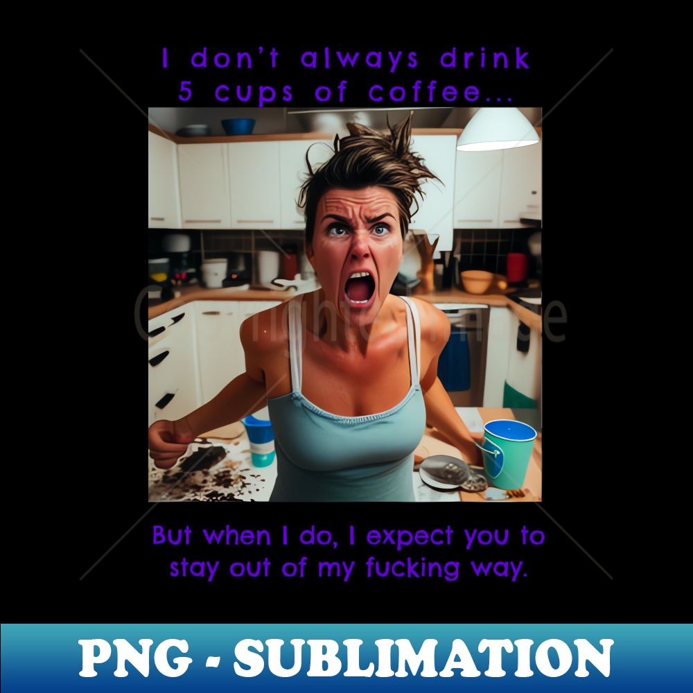 Funny Sayings Stay Out Of My Way Graphic Humor Original Artw | Inspire ...