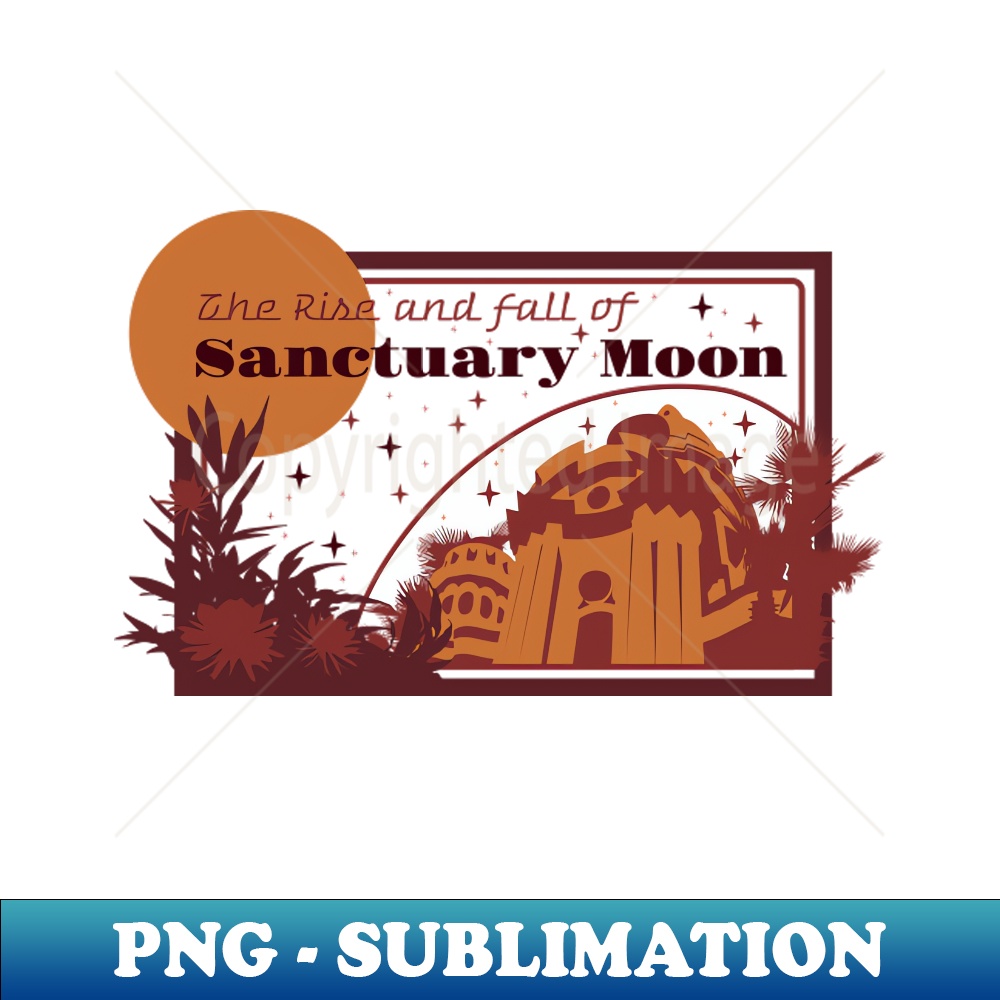 Sanctuary Moon 2 - Sublimation-Ready PNG File - Defying the | Inspire ...