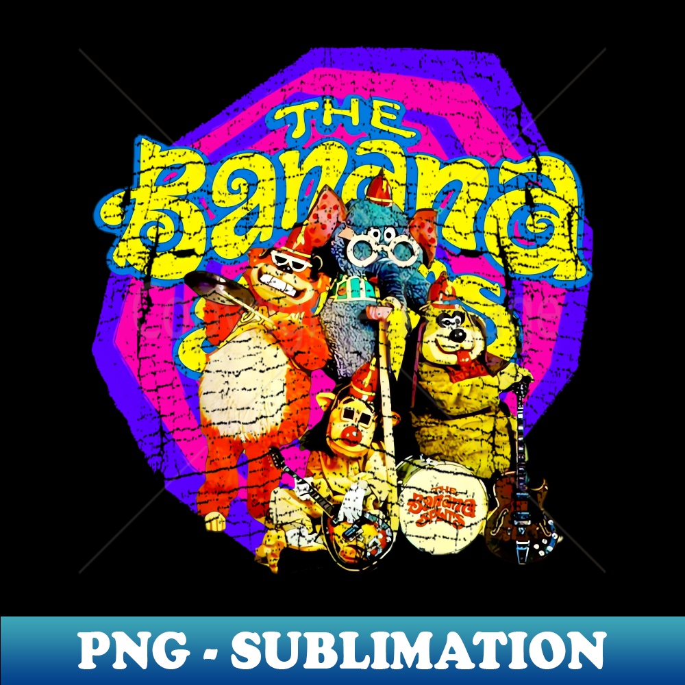 Funny Retro The Banana Splits 1968 - PNG Transparent Sublima | Inspire ...