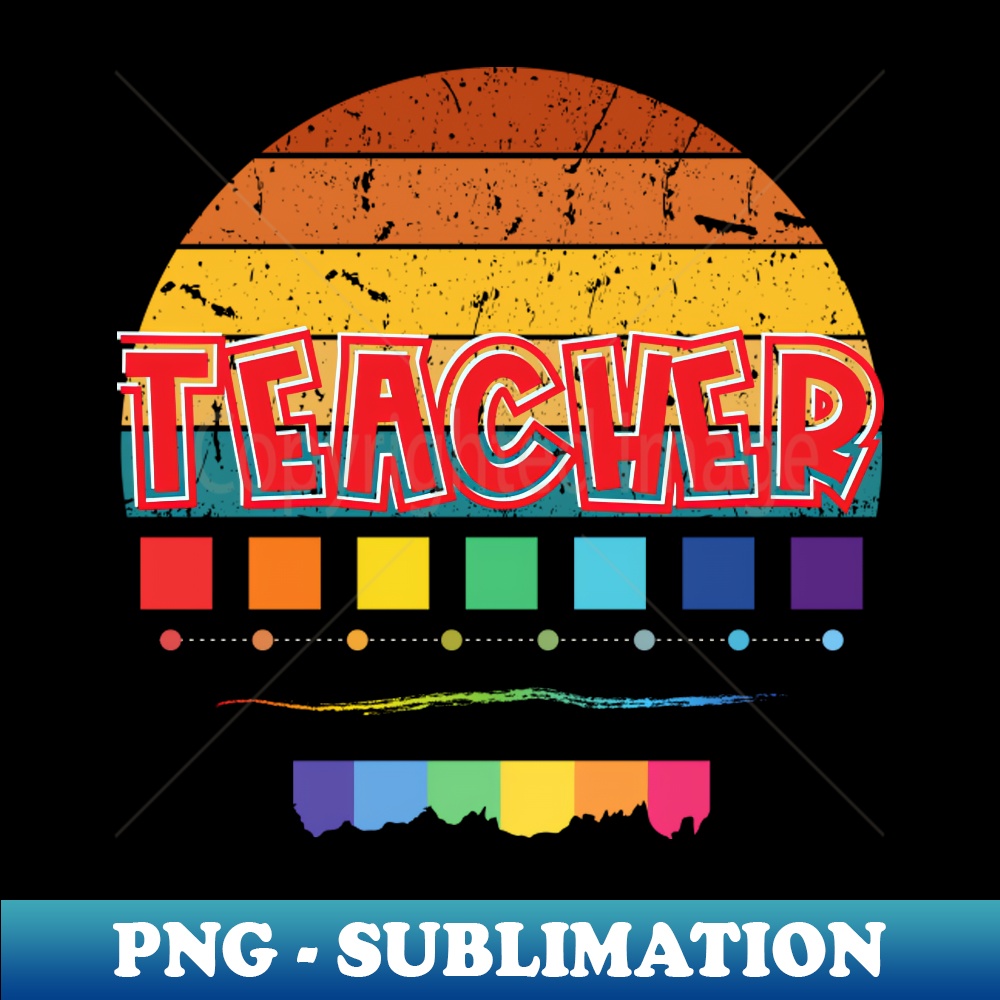 Teacher Sunset Limited Edition Unique Design For Teacher Gif | Inspire ...
