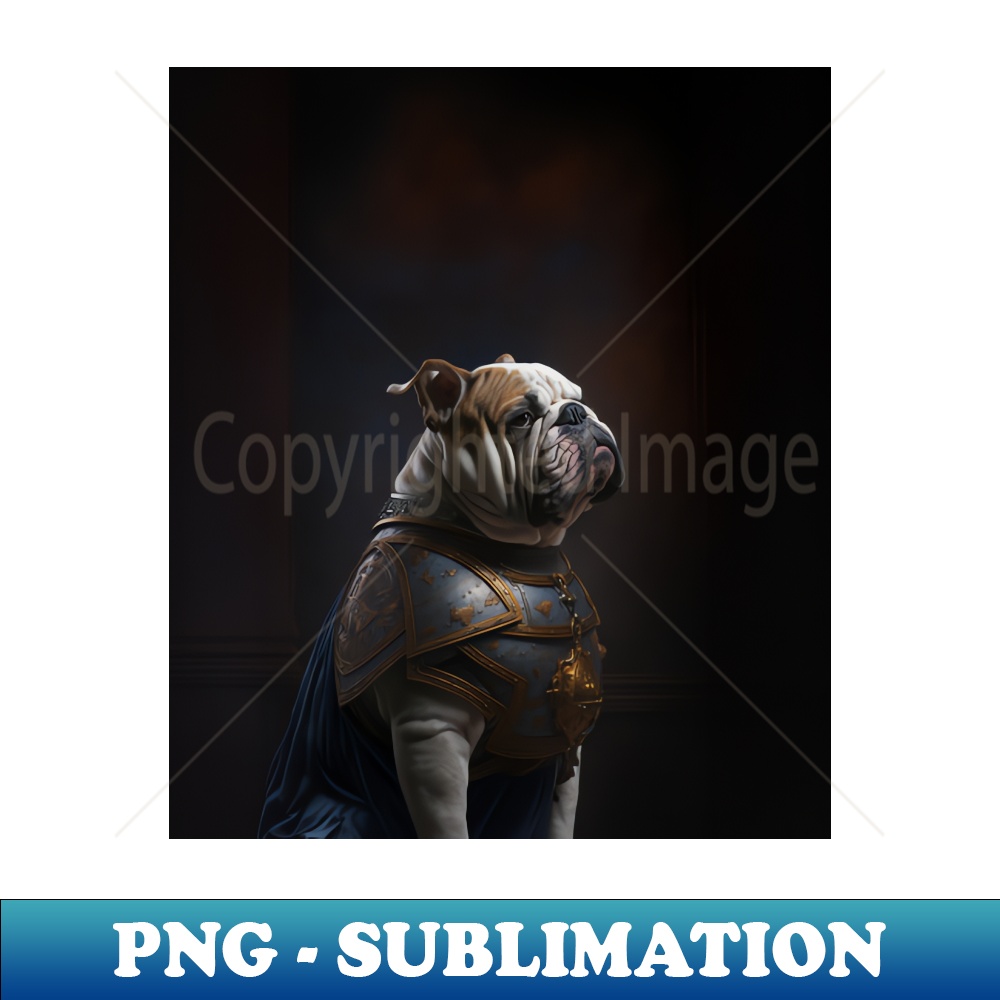 Bulldog - Medieval Monk - Artistic Sublimation Digital File | Inspire ...