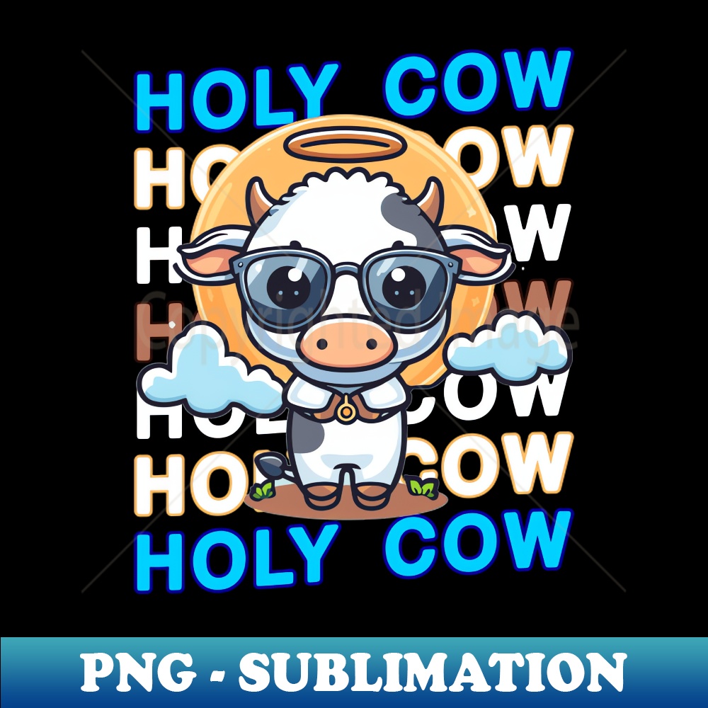Holy cow - Signature Sublimation PNG File - Capture Imaginat | Inspire ...