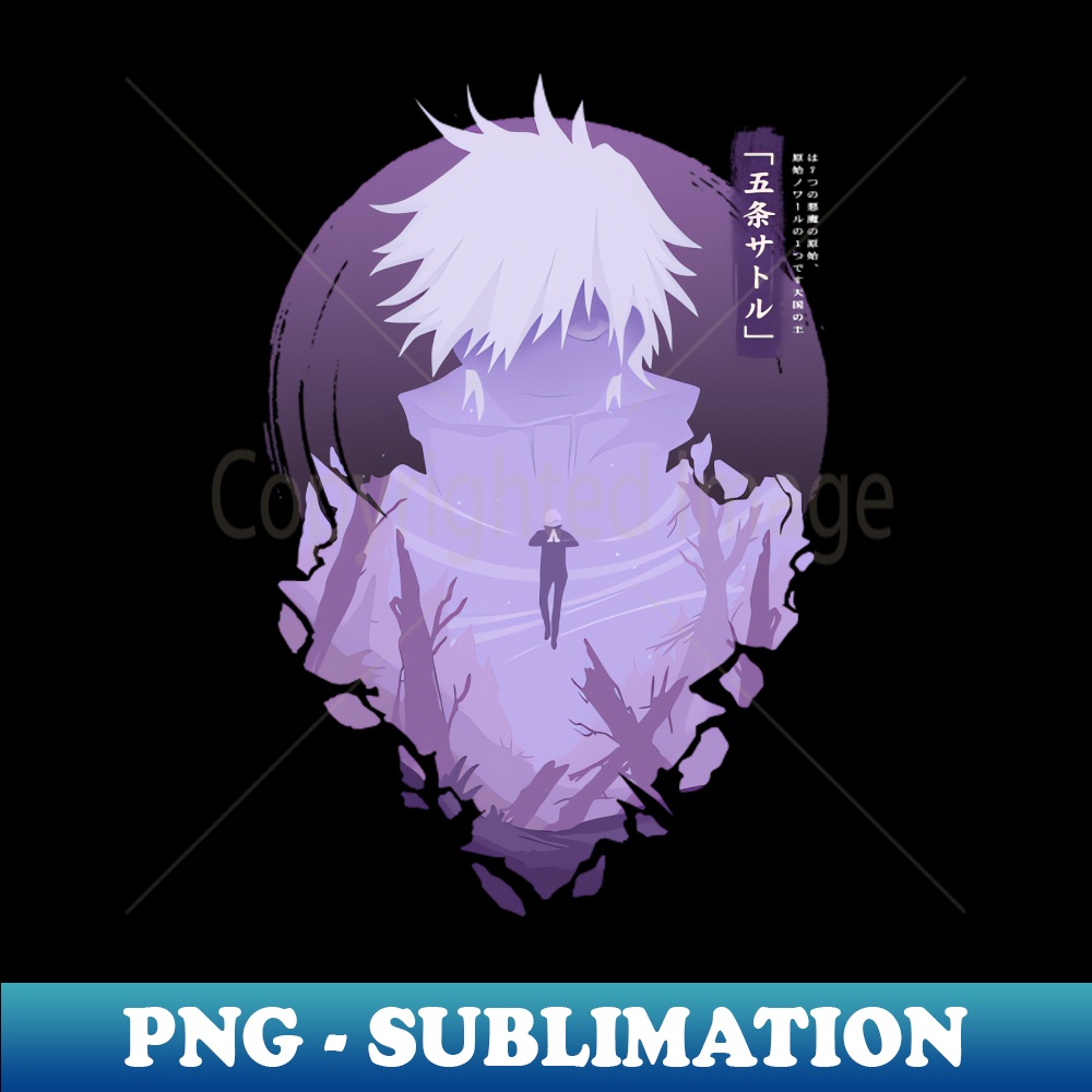 Gojo Satoru - Modern Sublimation PNG File - Bold & Eye-catch | Inspire Uplift