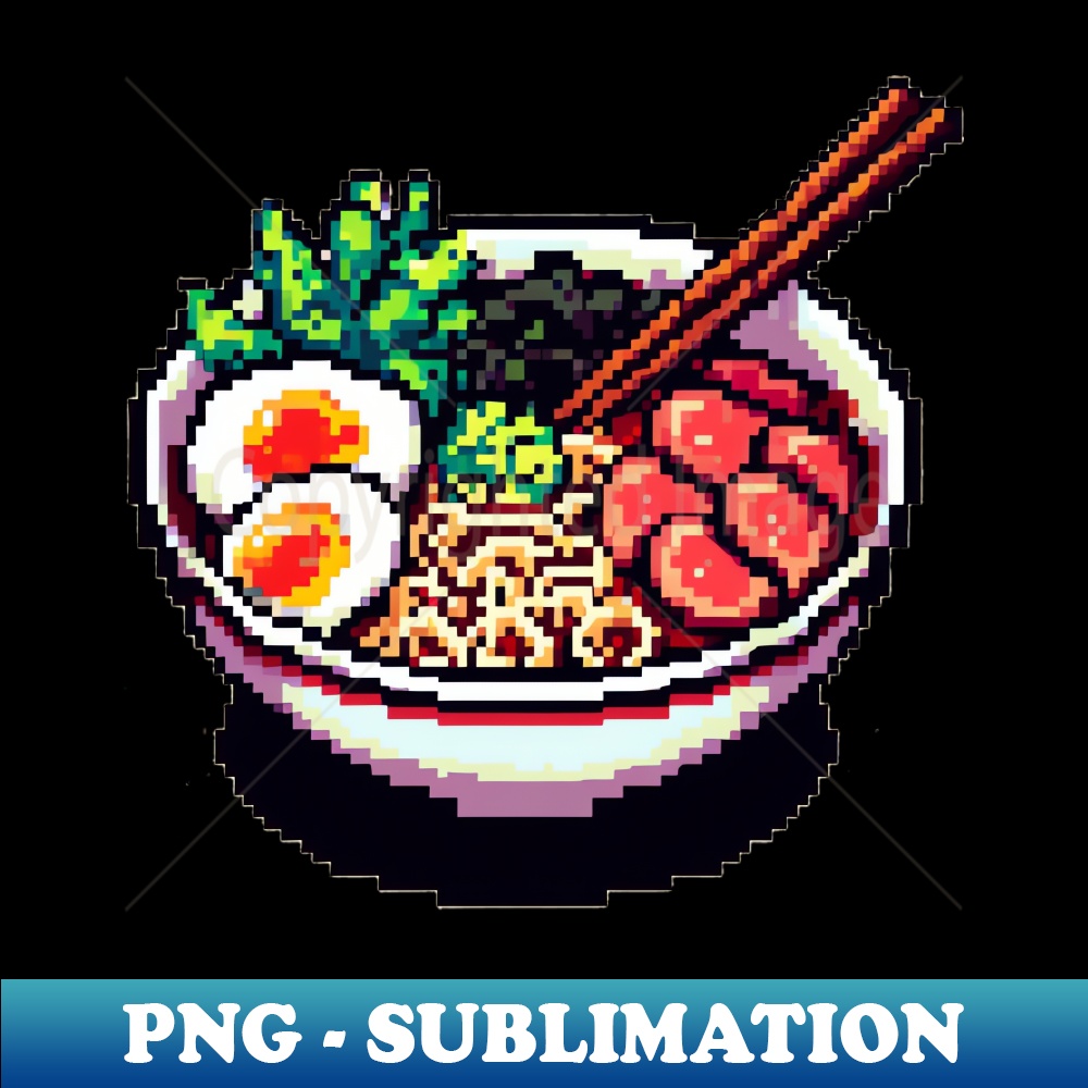 Pixel Ramen - Exclusive Sublimation Digital File - Capture I | Inspire ...