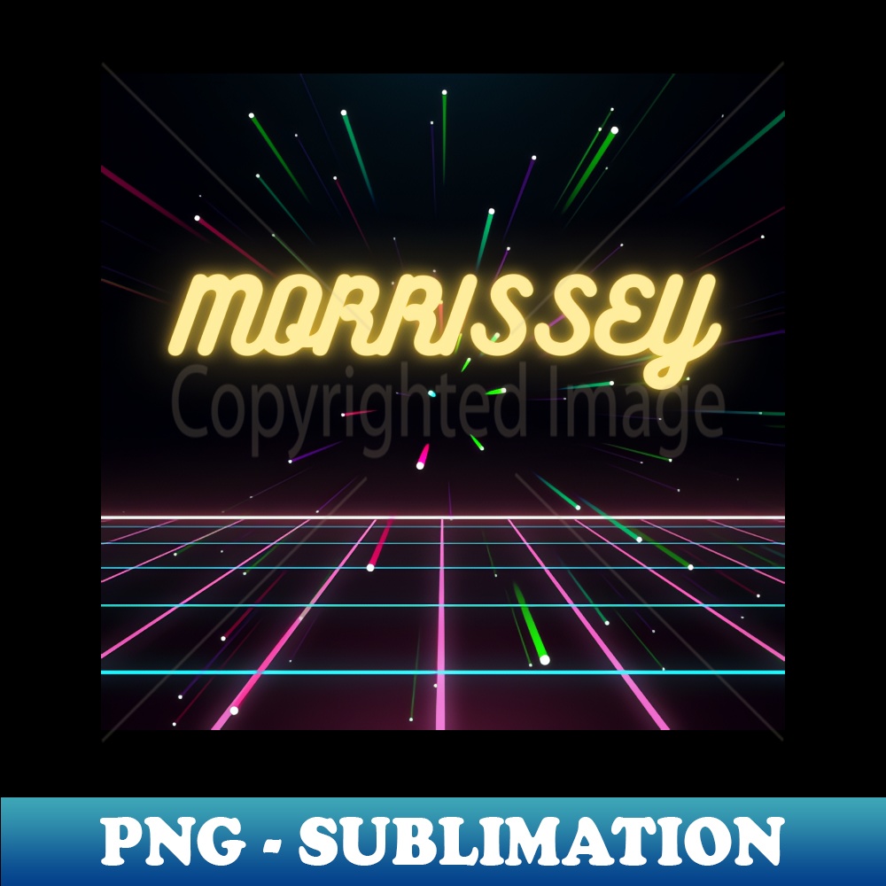 Morrissey 80s Retro Synthwave - Modern Sublimation PNG File | Inspire ...