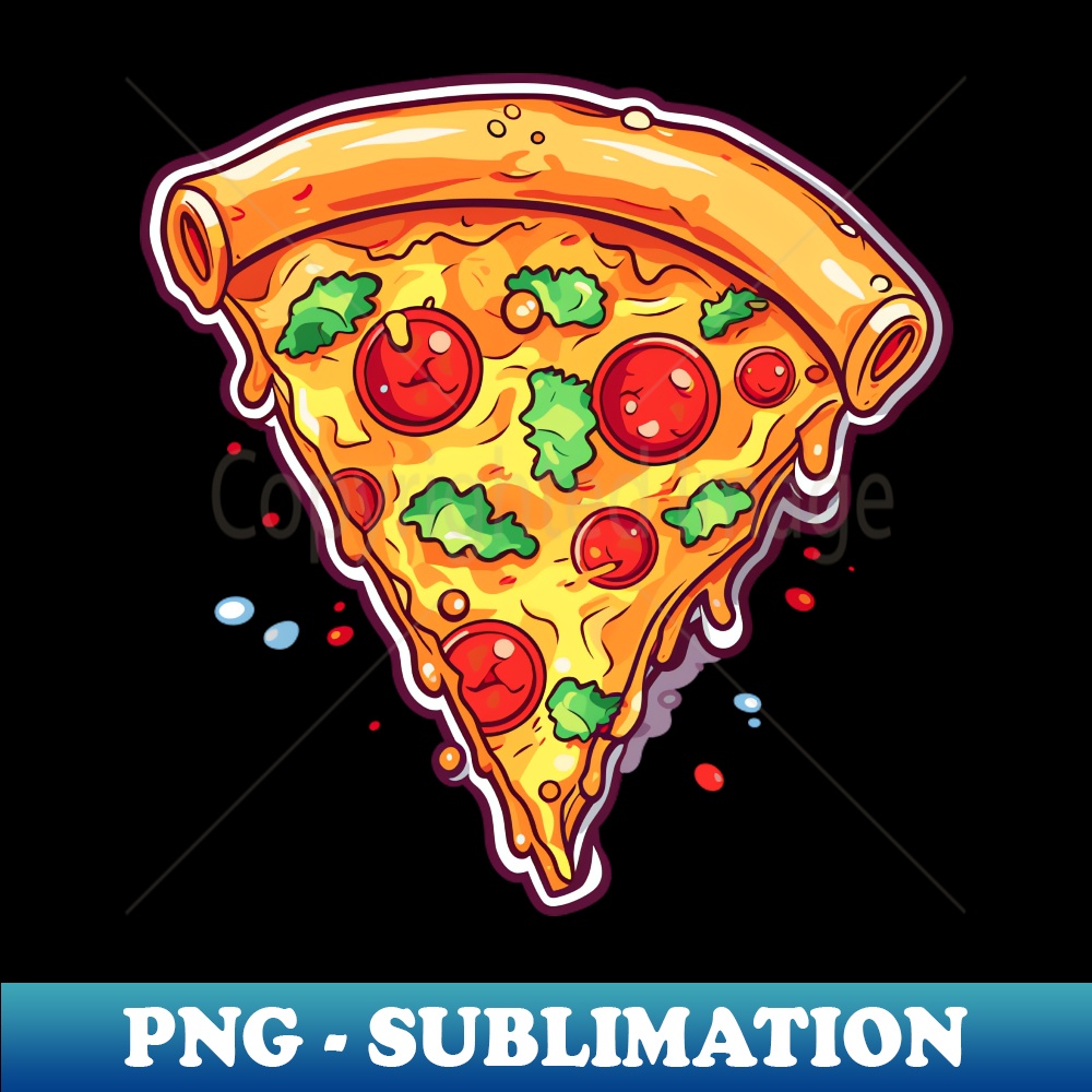 Simple Pizza Slice - Special Edition Sublimation PNG File - | Inspire ...