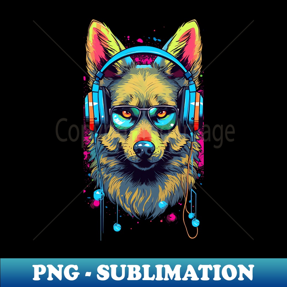 Groovy Shepherds German Shepherd DJ - Exclusive PNG Sublimat | Inspire ...