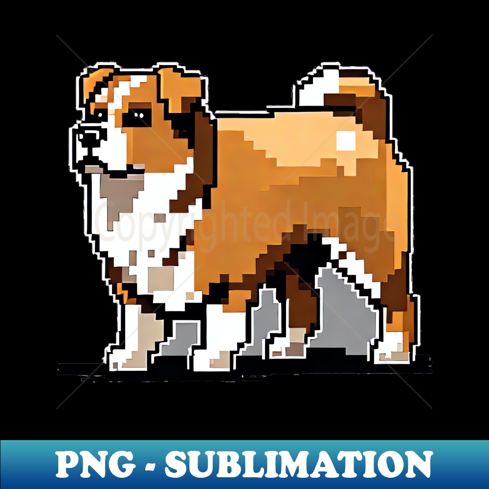 Pixel Dog - Instant Sublimation Digital Download - Bold & Ey | Inspire ...