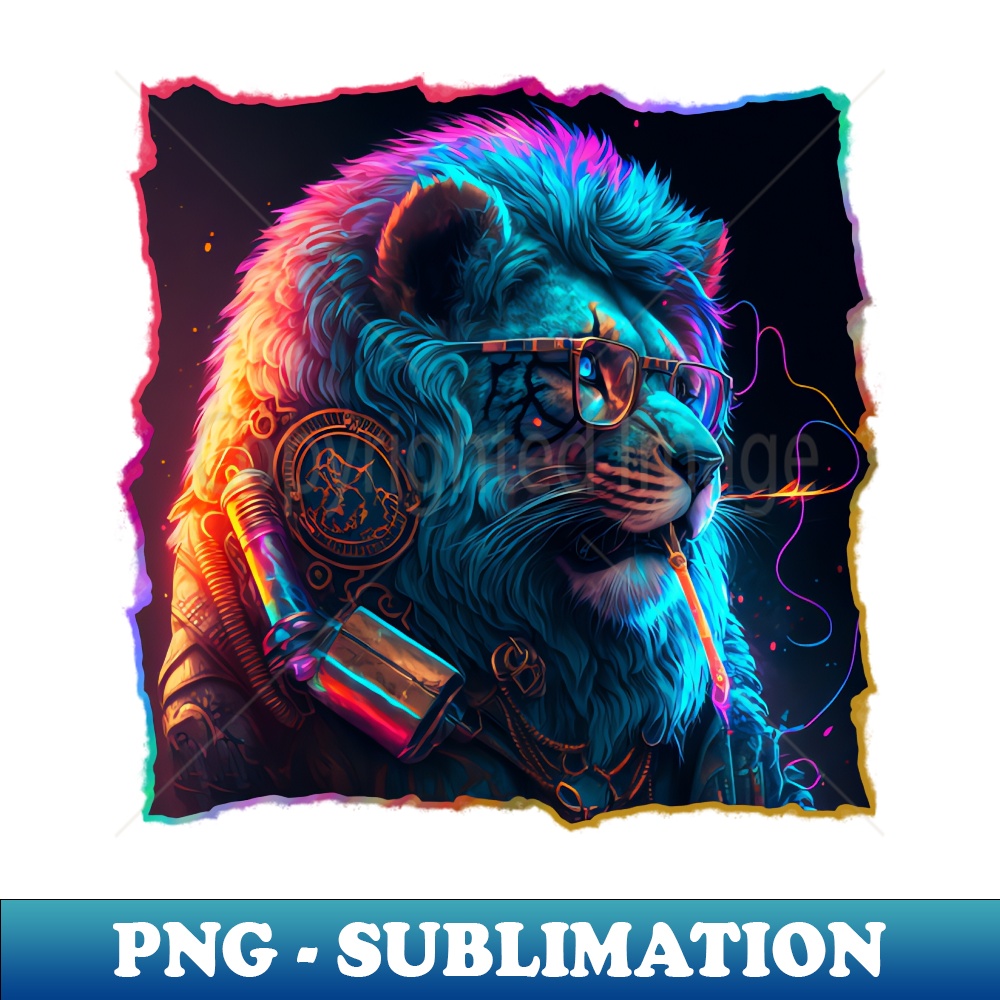 Lion king colorful - PNG Transparent Sublimation Design - Ad | Inspire ...