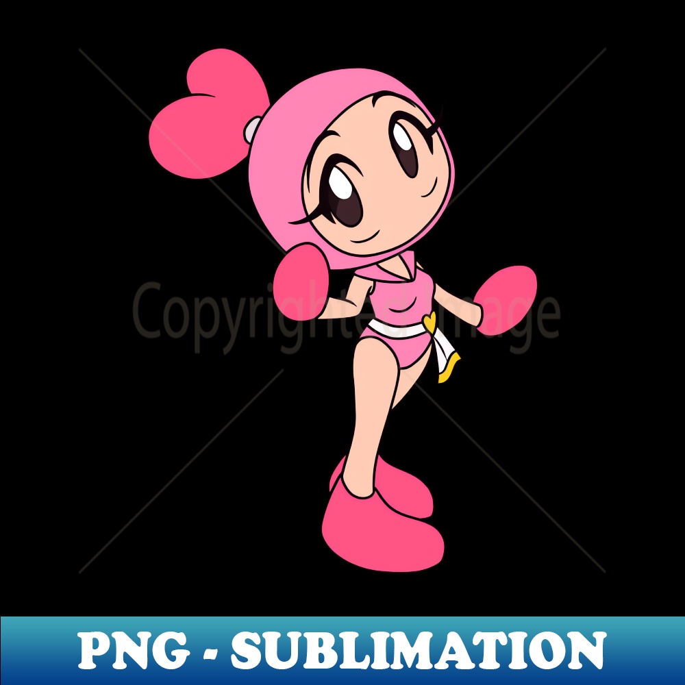 Pink - Super Bomberman R - Retro PNG Sublimation Digital Dow | Inspire ...