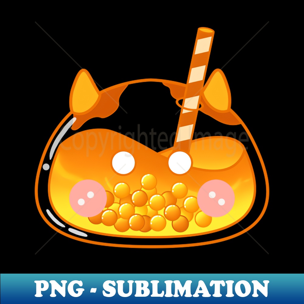 Genshin Impact - Pyro Slime Boba - Trendy Sublimation Digita - Inspire ...