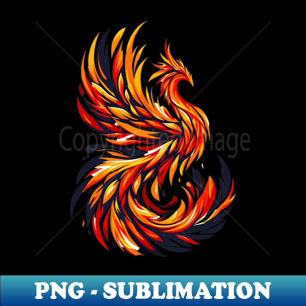 Phoenix Rising v3 - Exclusive PNG Sublimation Download - Def - Inspire ...