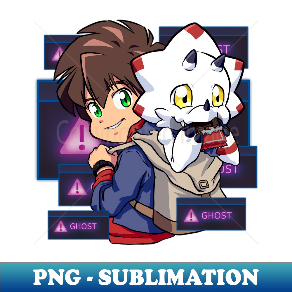 Hiro Gammamon - PNG Transparent Sublimation File - Unleash | Inspire Uplift
