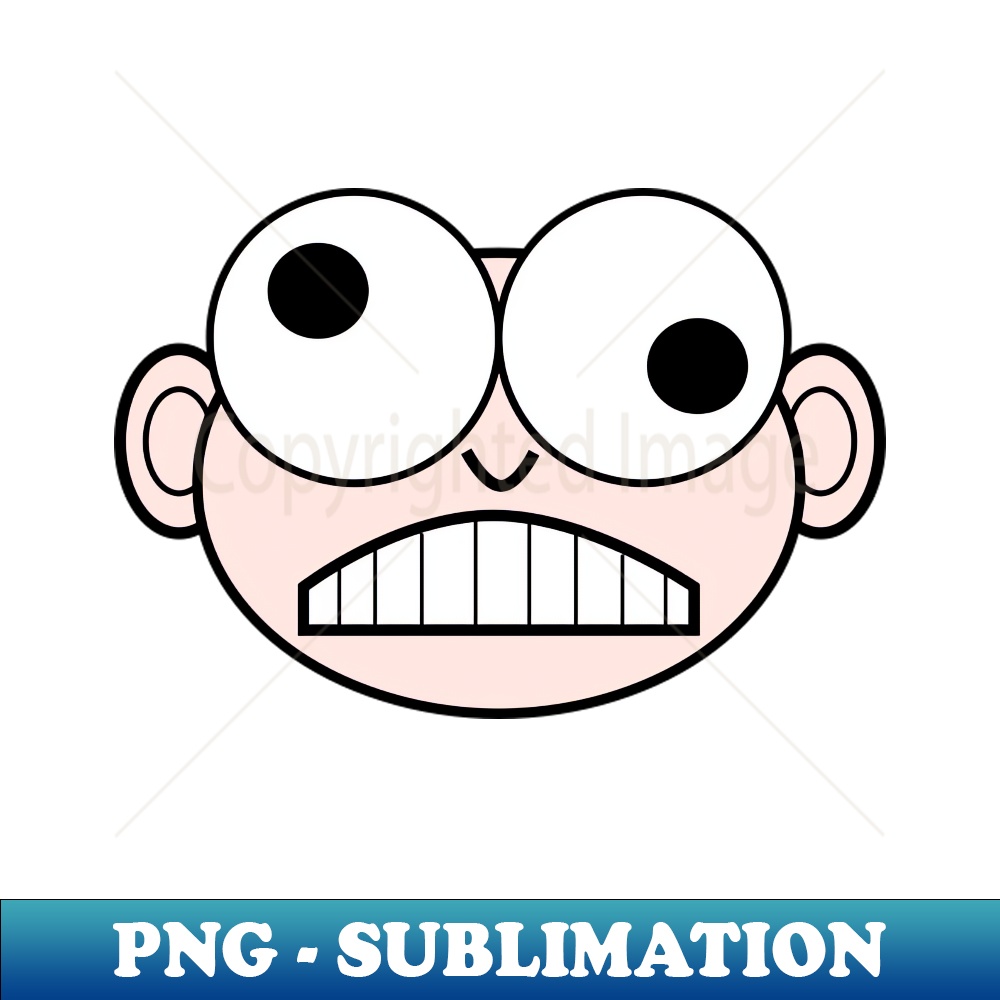 Funny and Hilarious Face with Goofy Doodle Eyes - Decorative | Inspire ...