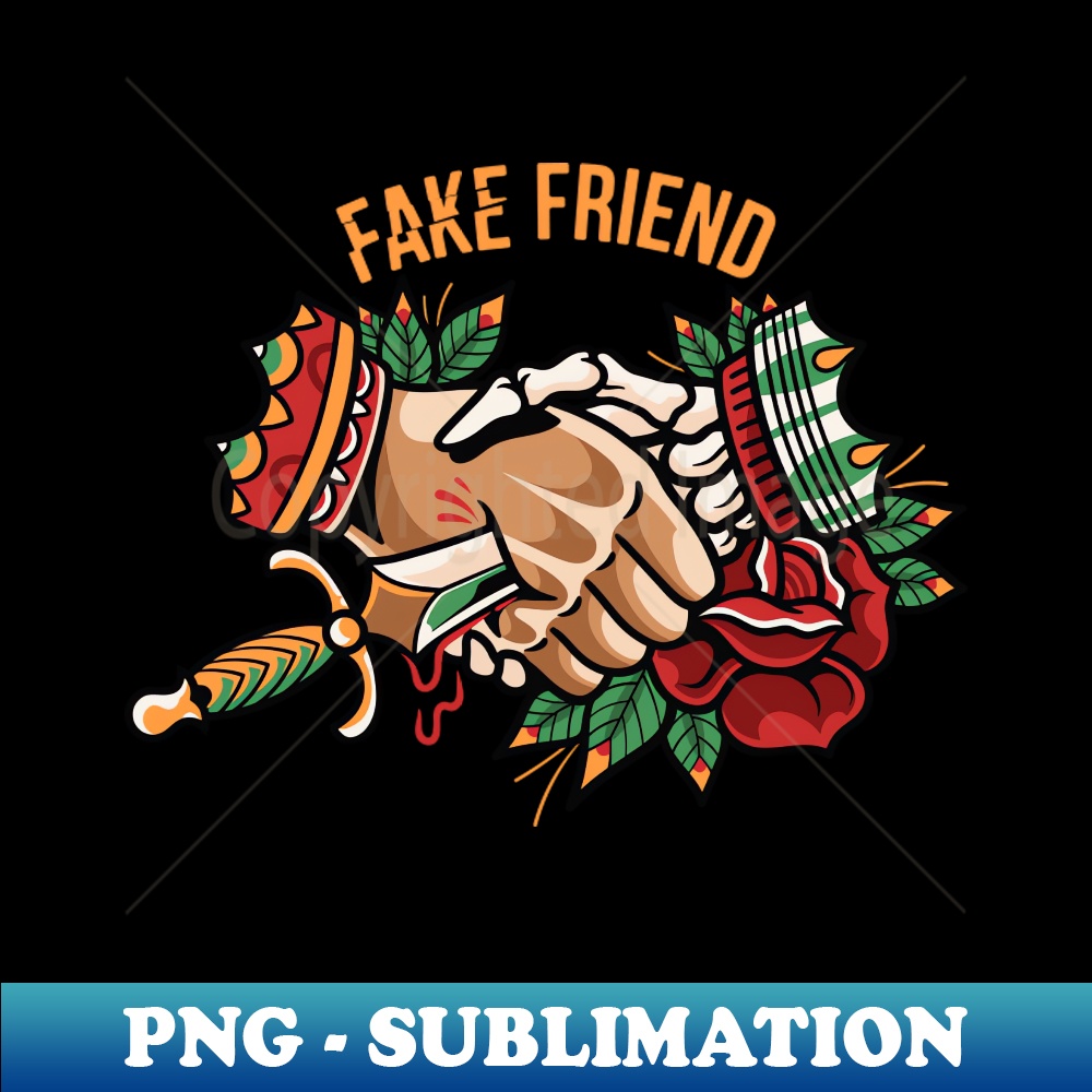 Fake Friend - PNG Transparent Digital Download File for Subl - Inspire ...