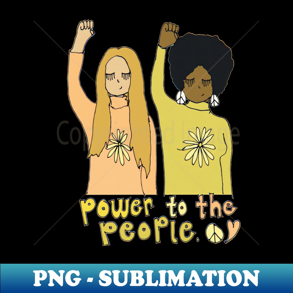 power to the people retro art by surfy birdy - Unique Subli | Inspire ...