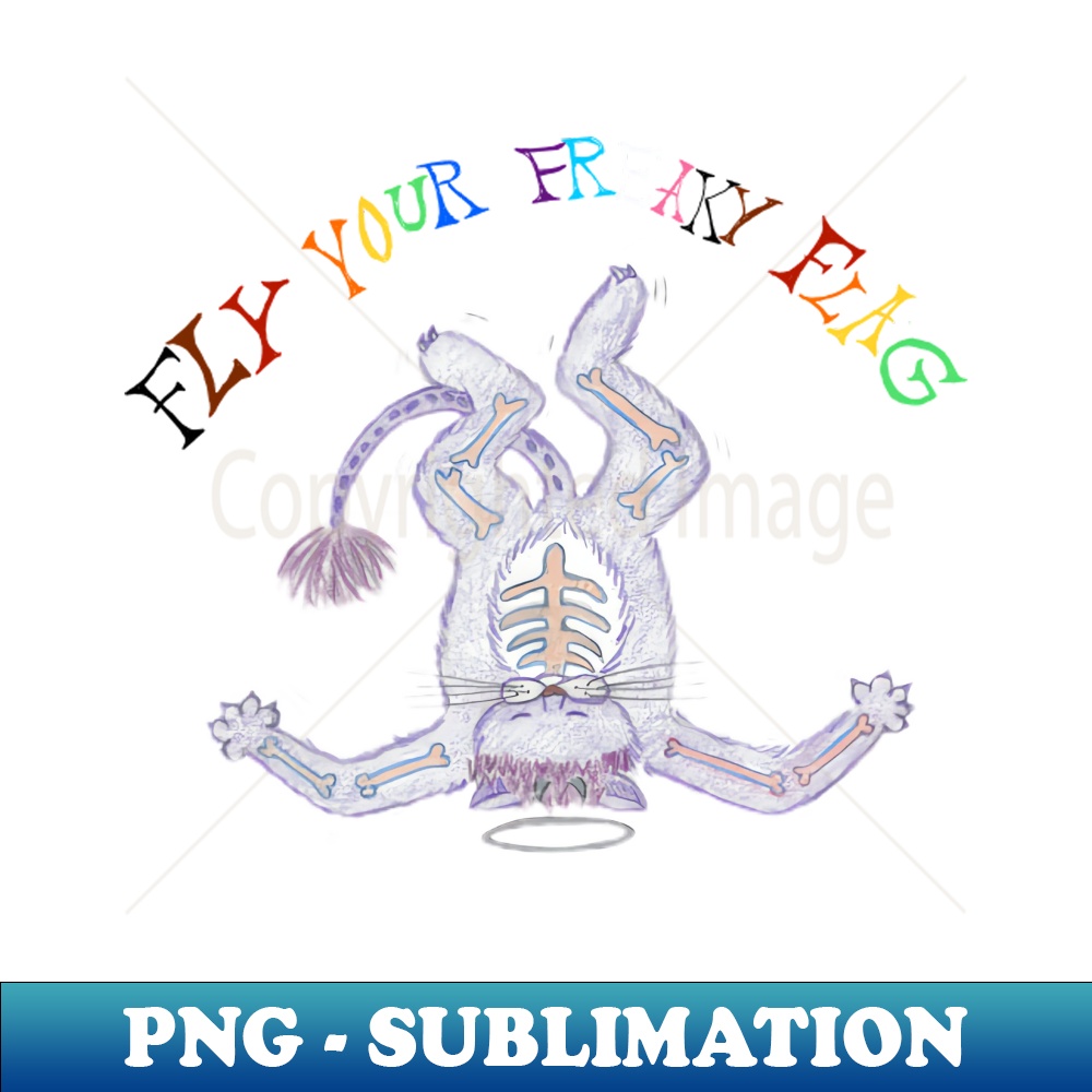 Fly Your Freaky Flag - Exclusive PNG Sublimation Download - | Inspire ...