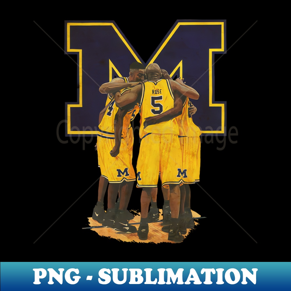 VINTAGE FAB FIVE TEAM - Creative Sublimation PNG Download - | Inspire ...