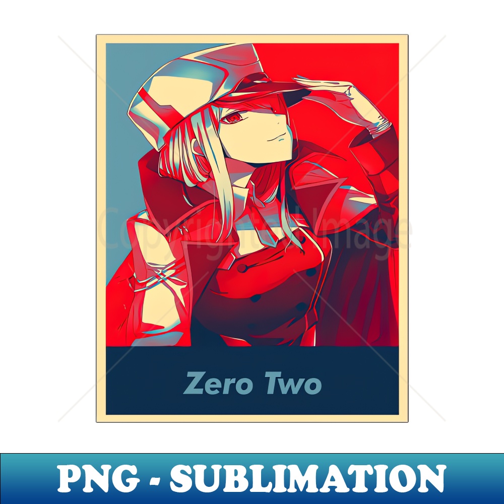 Zero Two - Instant Sublimation Digital Download - Boost Your | Inspire Uplift