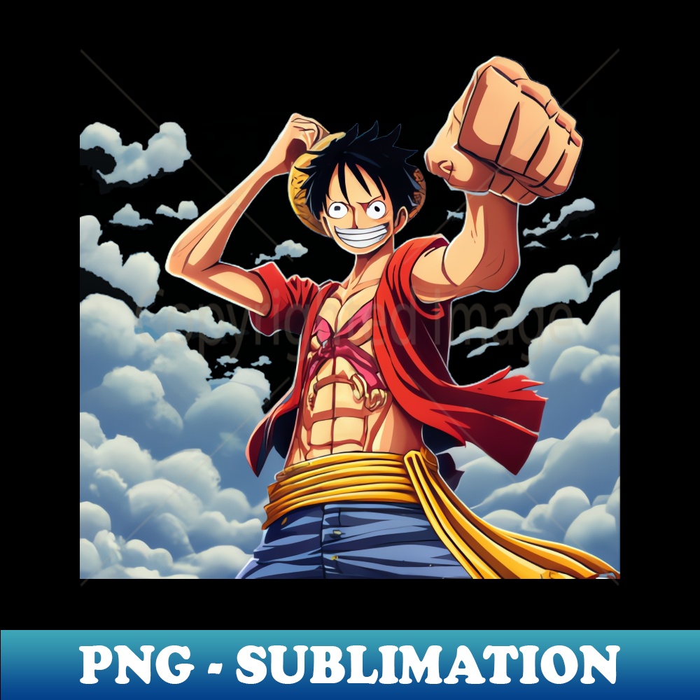 luffy - one piece - Signature Sublimation PNG File - Unlock | Inspire ...