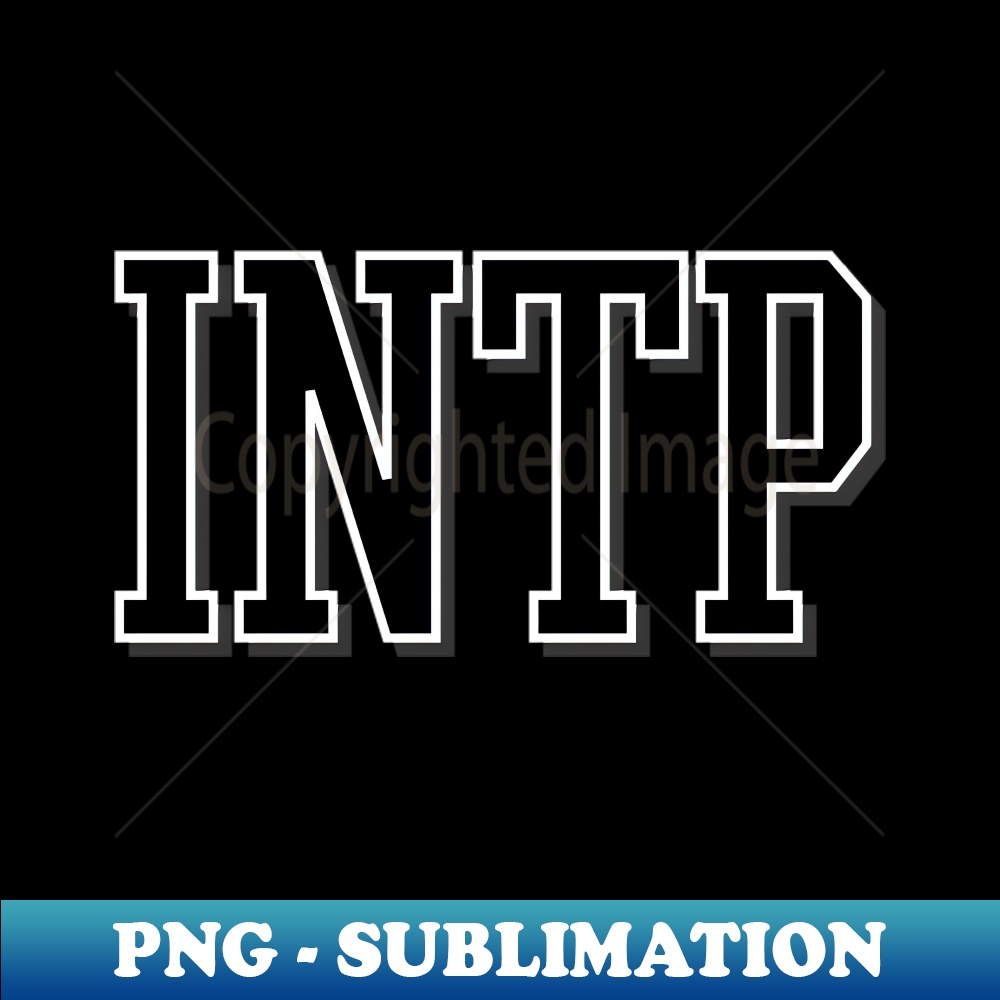 INTP-The Logician - PNG Transparent Sublimation Design - Tra | Inspire ...