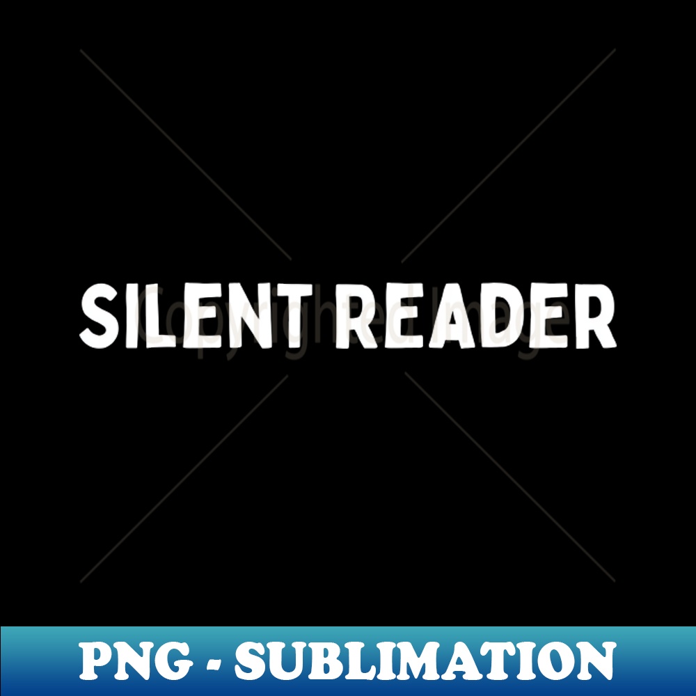Silent Book Reader - Artistic Sublimation Digital File - Unl | Inspire Uplift