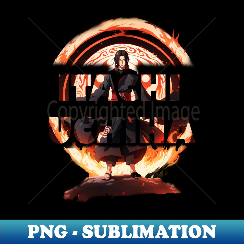 Iconic Itachi Uchiha Illustration Graphical Image - PNG Tran | Inspire ...