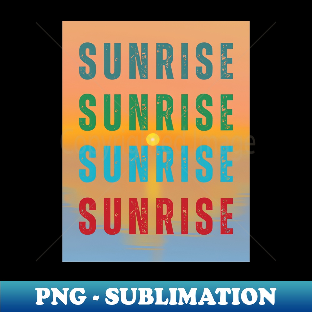 Sunrise design - PNG Transparent Digital Download File for S | Inspire ...