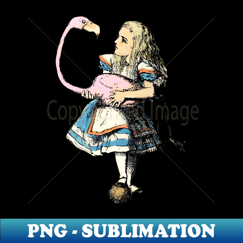 Vintage Alice In Wonderland Flamingo Croquet Game - Aestheti | Inspire ...