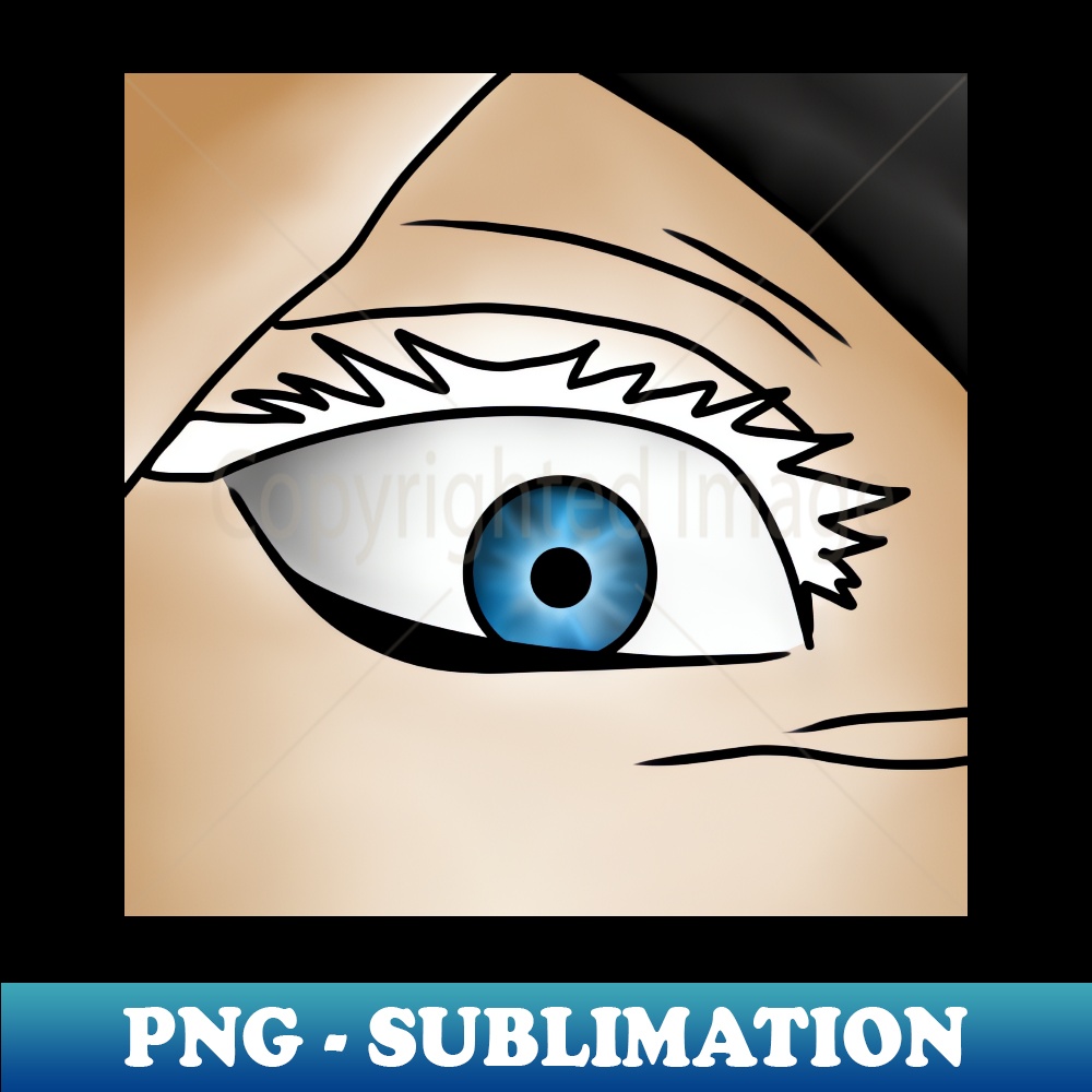 Satoru Gojo Eye - Digital Sublimation Download File - Revolu | Inspire ...
