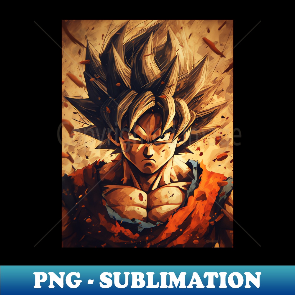 Goku 10K resolution image - High-Resolution PNG Sublimation | Inspire ...