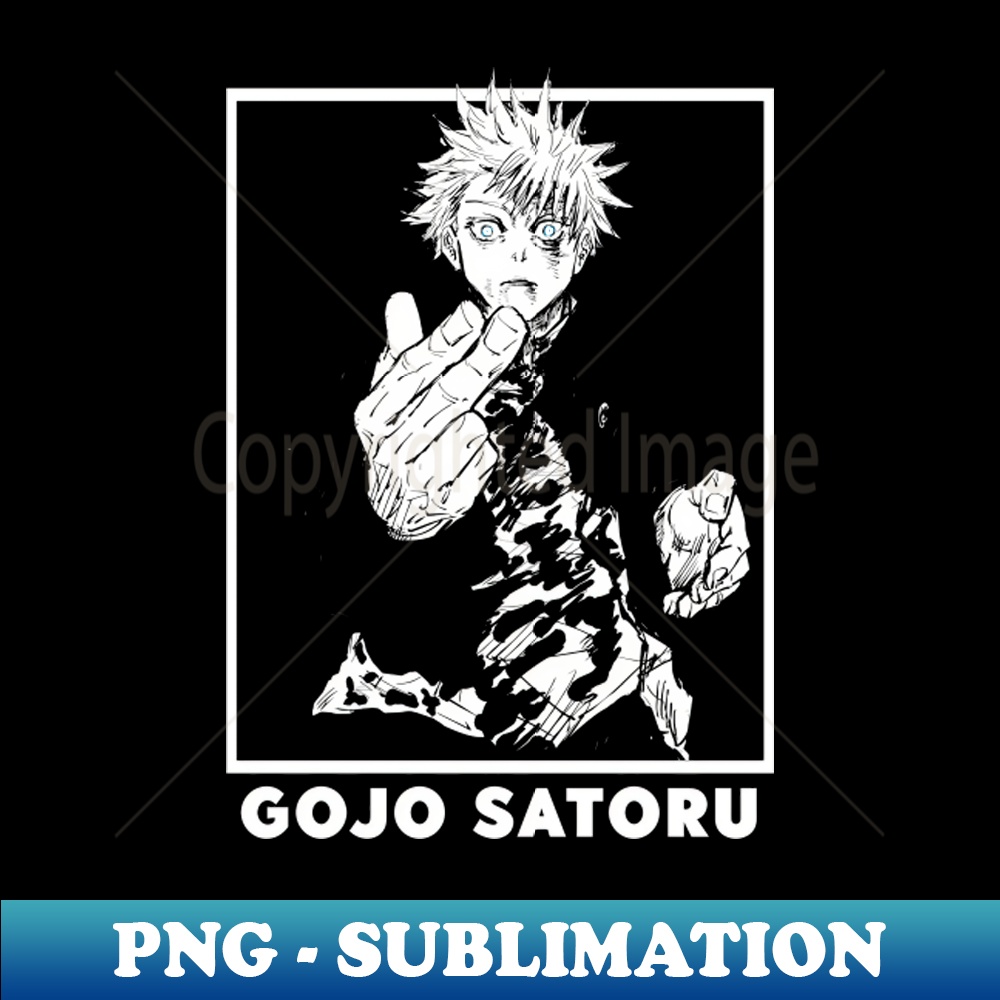 Gojo Satoru - Professional Sublimation Digital Download - Ca | Inspire ...