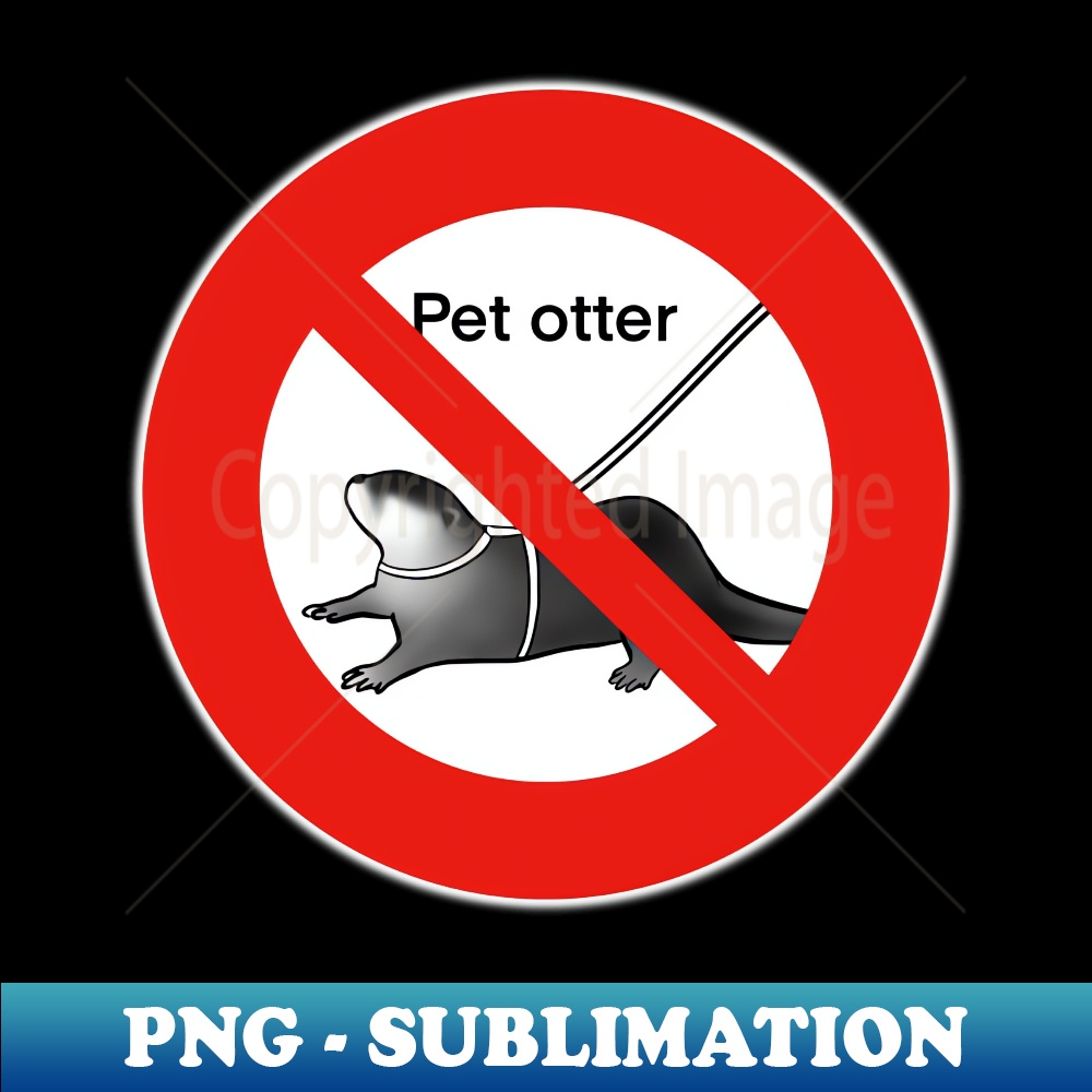 Otter Traffic Signs 9 - Aesthetic Sublimation Digital File - | Inspire ...