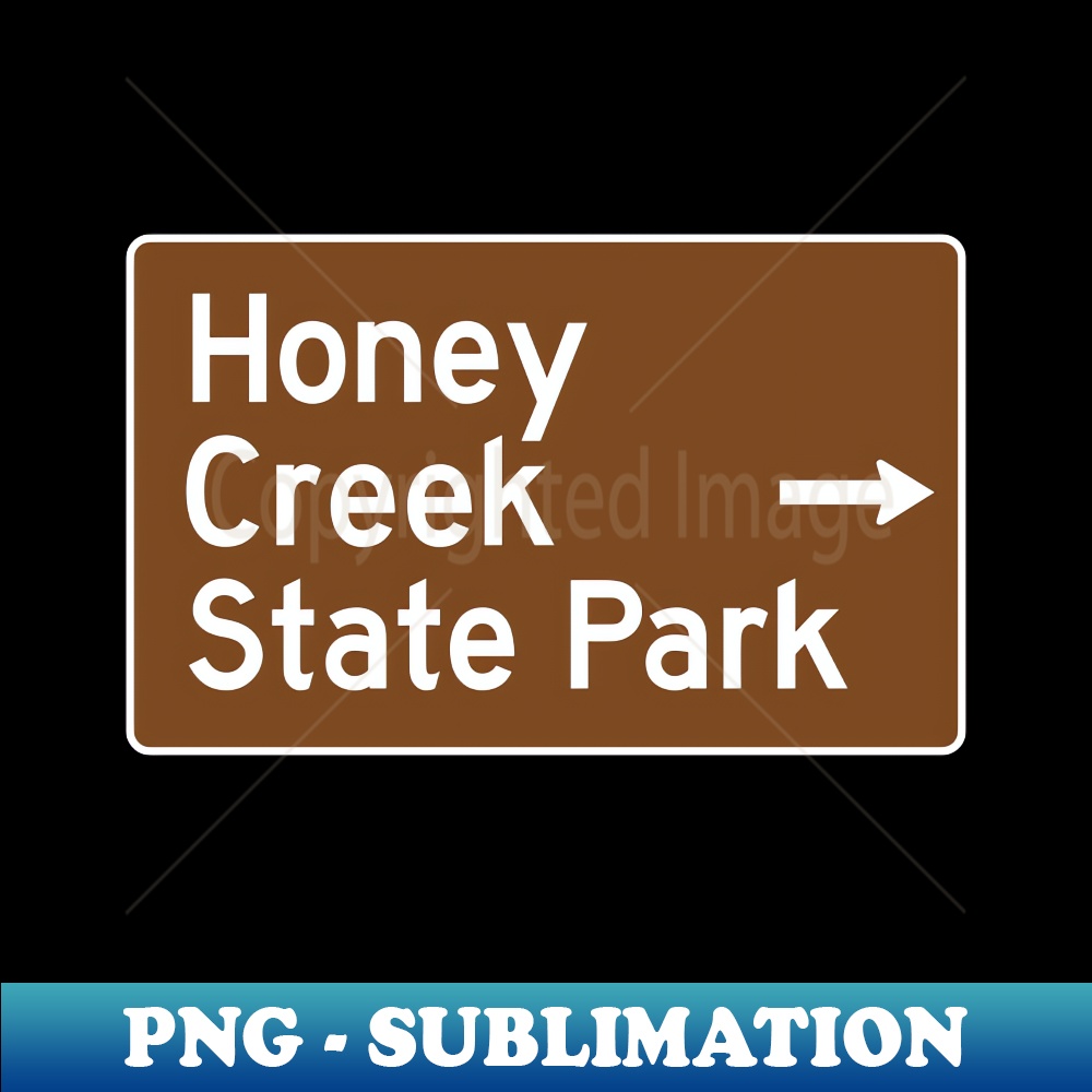 Honey Creek State Park - Oklahoma Brown Recreation Sign - St | Inspire ...